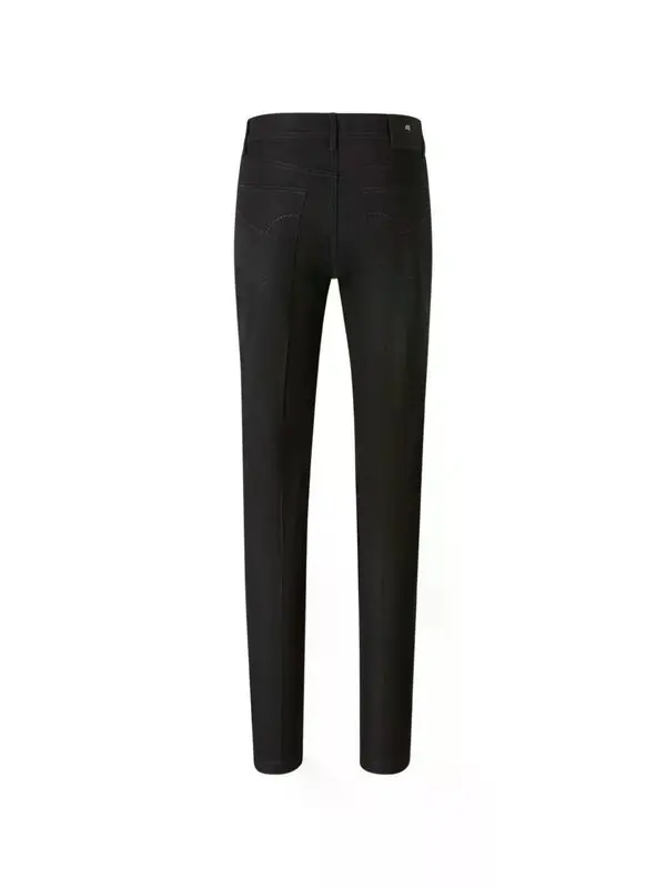 Marco Pescarolo Logo Plaque Jeans - Black