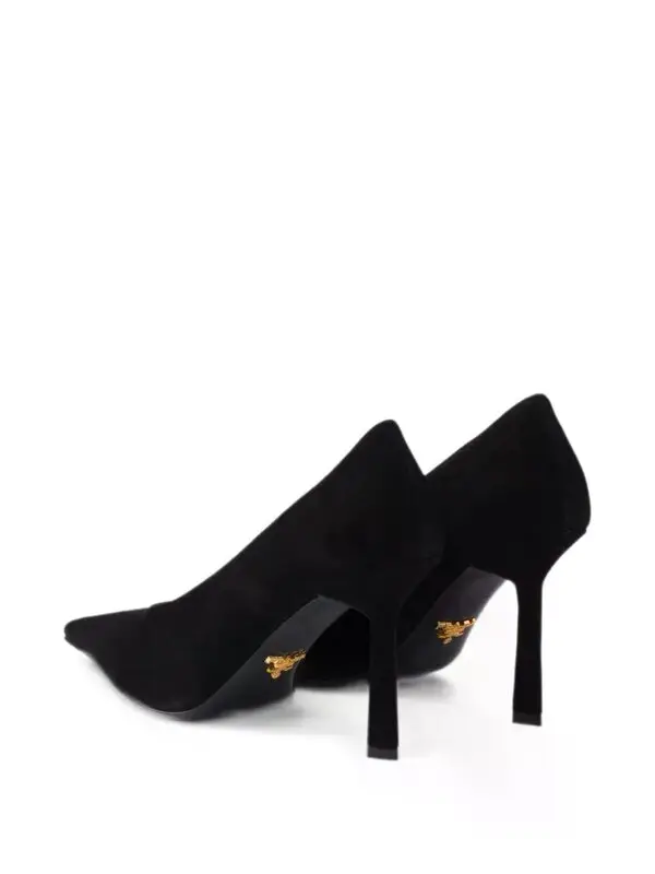Prada Suede Pointy-toe Pumps