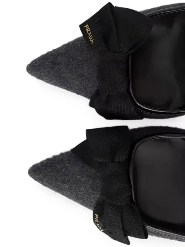 Prada Fabric Slingback Pumps