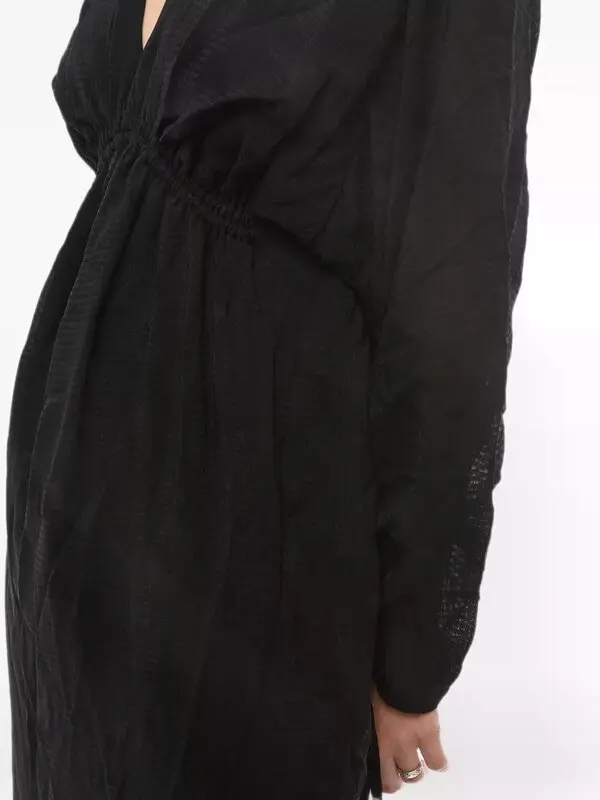 HERSKIND Ryan V-neck Midi Dress