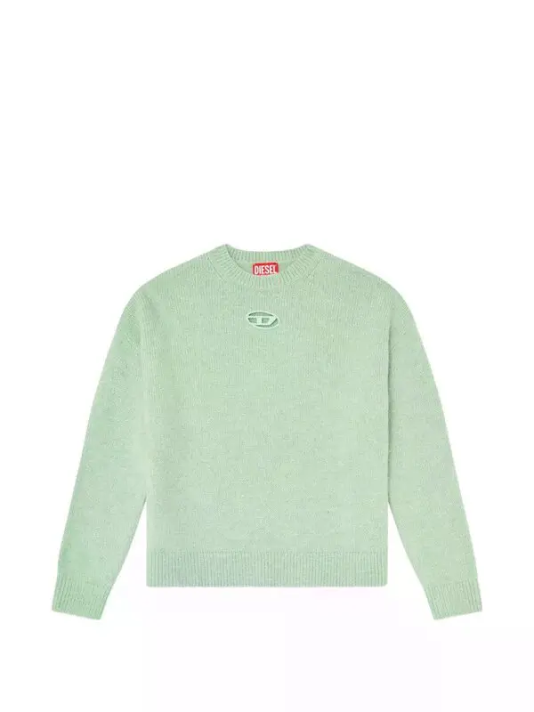 DIESEL® Jumper In Wool And Alpaca Blend - Green