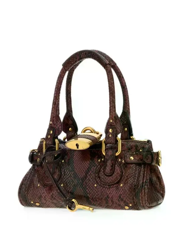 Chloé Small Paddington Tote Bag - Brown
