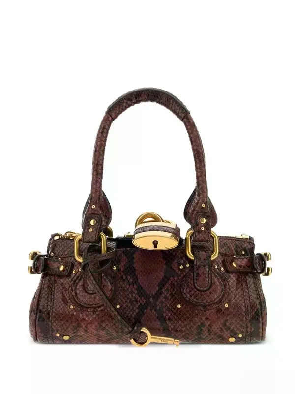 Chloé Small Paddington Tote Bag - Brown