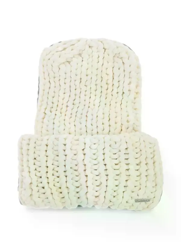 Dsquared2 Logo-plaque Beanie - White