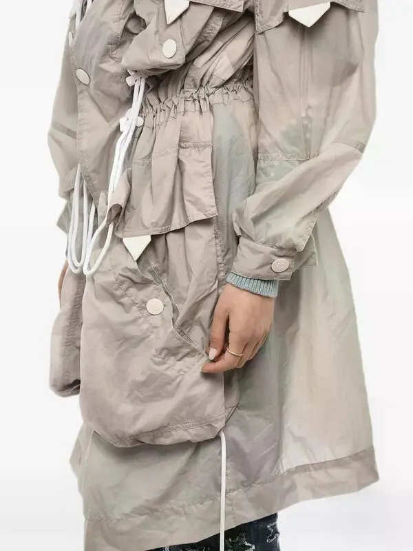 Dsquared2 Checked Hooded Coat