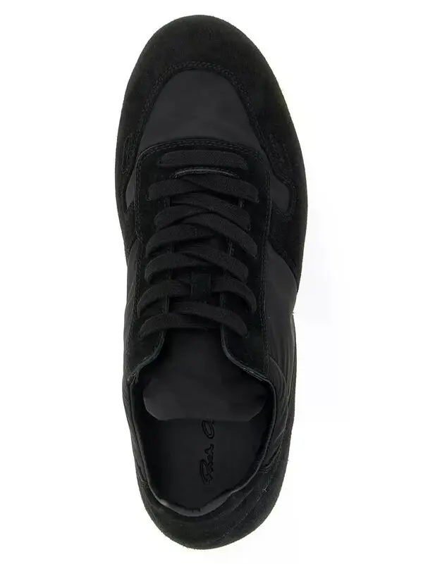 Rick Owens Panelled Lace-up Sneakers