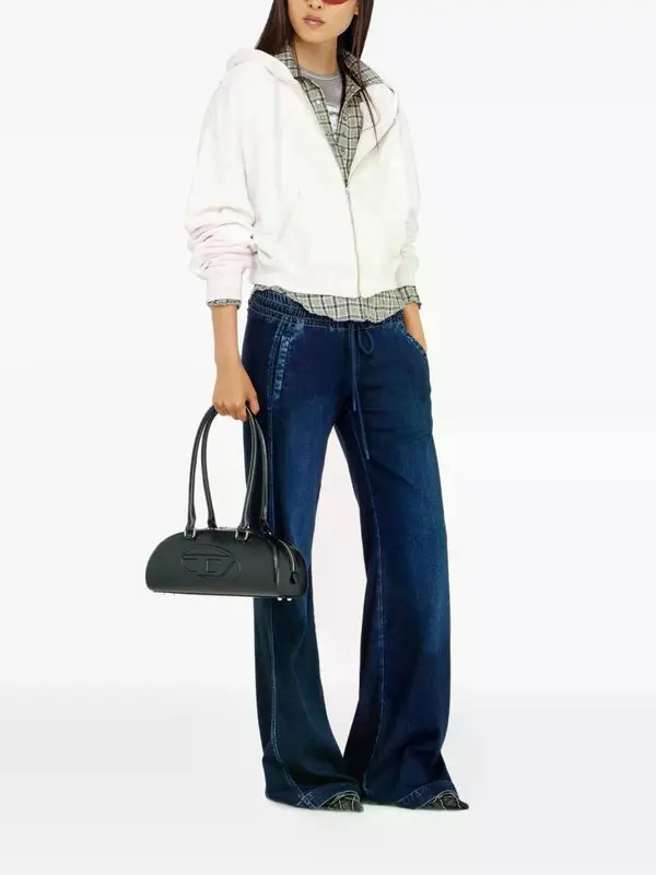 DIESEL® D-ainty Joggjeans Wide Leg Denim - Blue