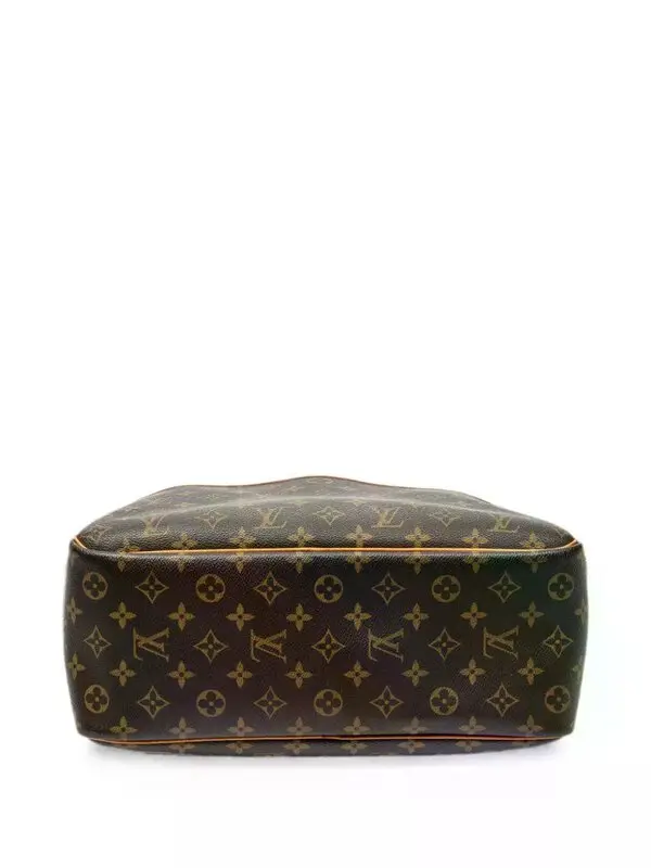 LOUIS VUITTON Monogram Deauville Tote Bag - Brown