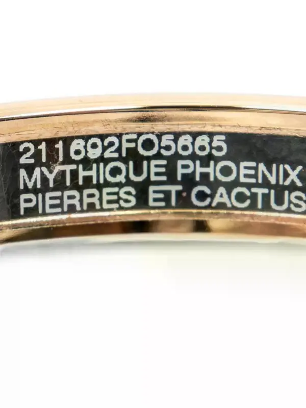 Hermès Leaf-print Bangle
