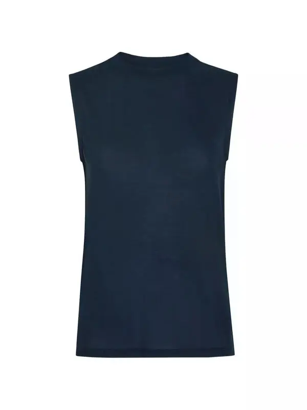 Escada Sport Sleeveless Logo Patch T-shirt