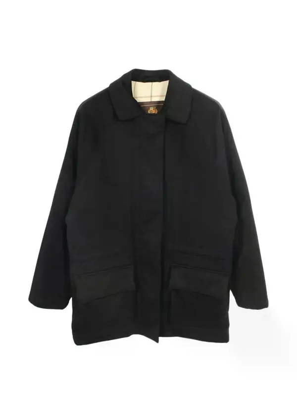 Loro Piana Long-sleeve Coat - Black