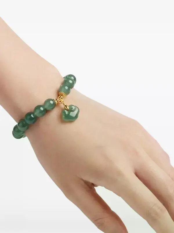 HZMER JEWELLERY Beaded Pendant Bracelet