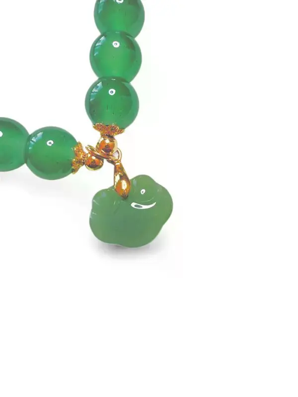 HZMER JEWELLERY Beaded Pendant Bracelet