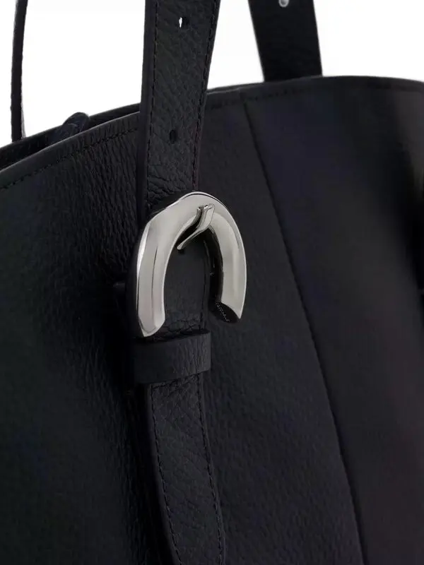 COCCINELLE Buckle-detail Pebbled Tote Bag