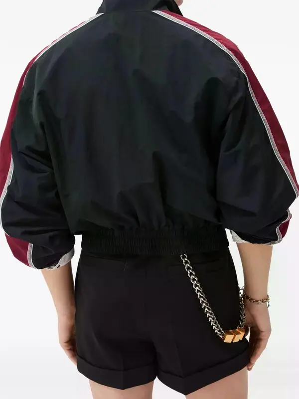 Versace Logo-motif Greca-detail Zip-up Jacket