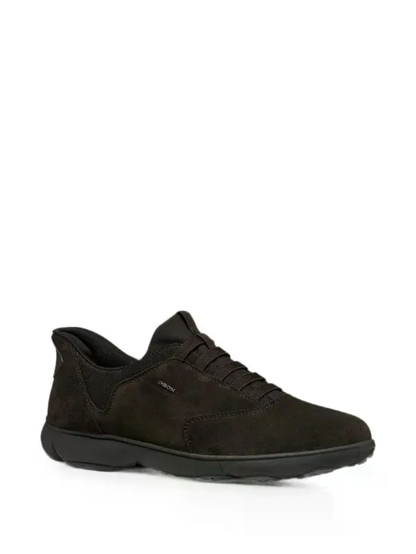 Geox Nebula 2.0 Suede-finish Lace-up Sneakers - Brown