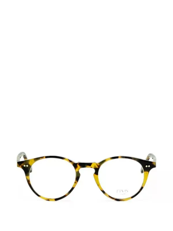 EPOS Efesto3 Tr Round-frame Glasses - Brown
