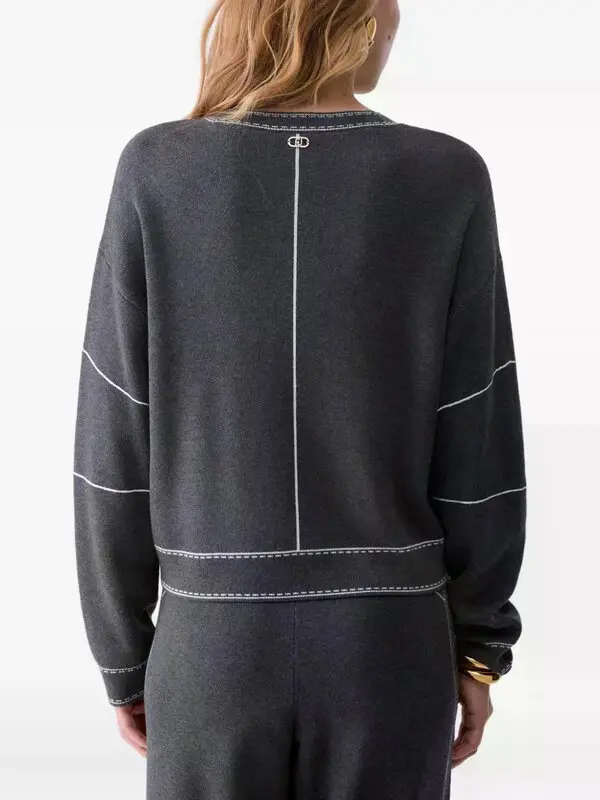 Liu Jo Sweater With Stitching