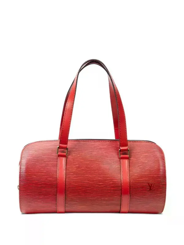 LOUIS VUITTON Soufflot Epi-leather Tote Bag - Red