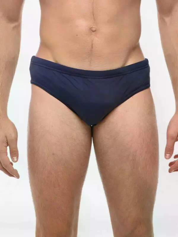 Dsquared2 Logo-print Elasticated Swim Briefs - Blue