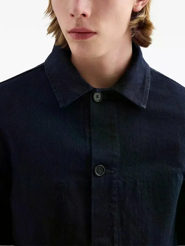 JIL SANDER Denim Shirt Jacket - Blue