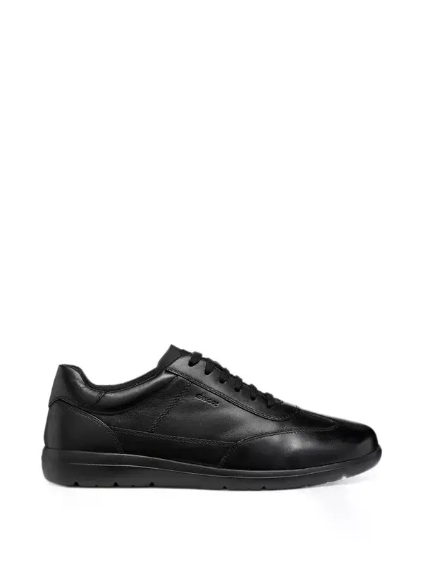 Geox Panelled Lace-up Sneakers - Black