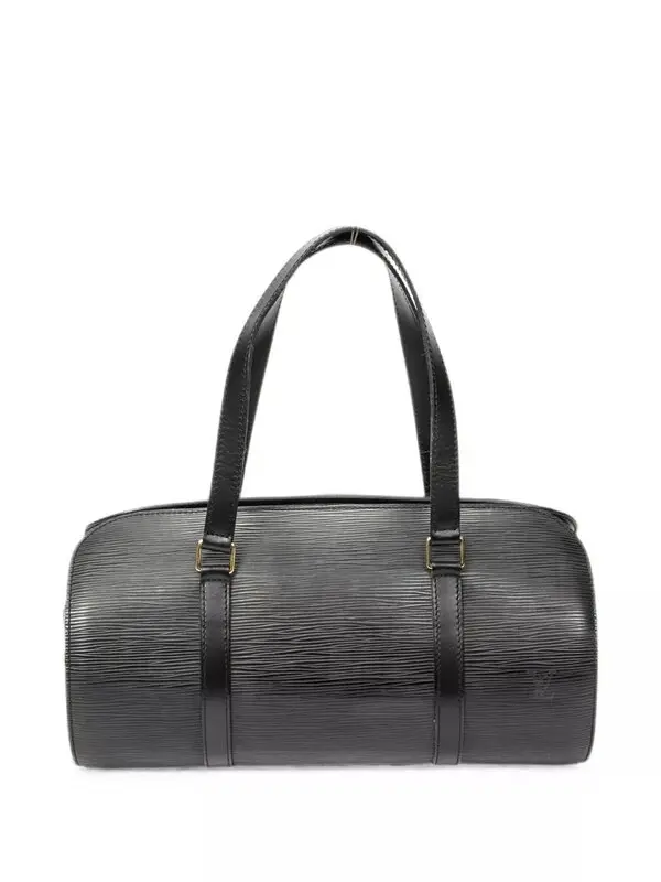 LOUIS VUITTON Soufflot Epi Tote Bag - Black
