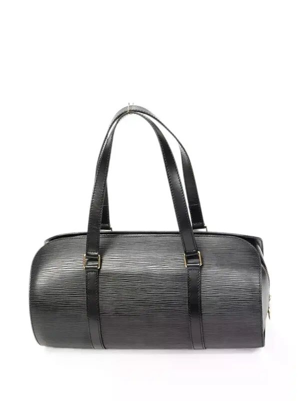 LOUIS VUITTON Soufflot Epi Tote Bag - Black