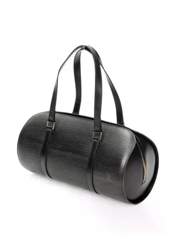 LOUIS VUITTON Soufflot Epi Tote Bag - Black