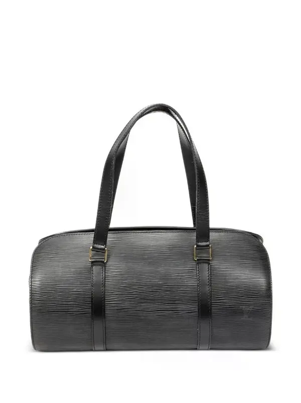 LOUIS VUITTON Soufflot Epi Tote Bag - Black