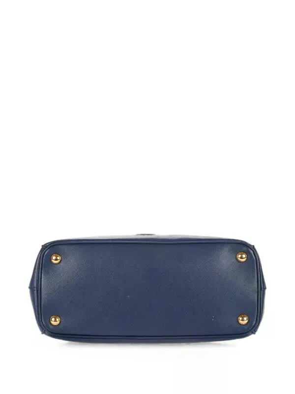 Prada Small Galleria Tote Bag - Blue