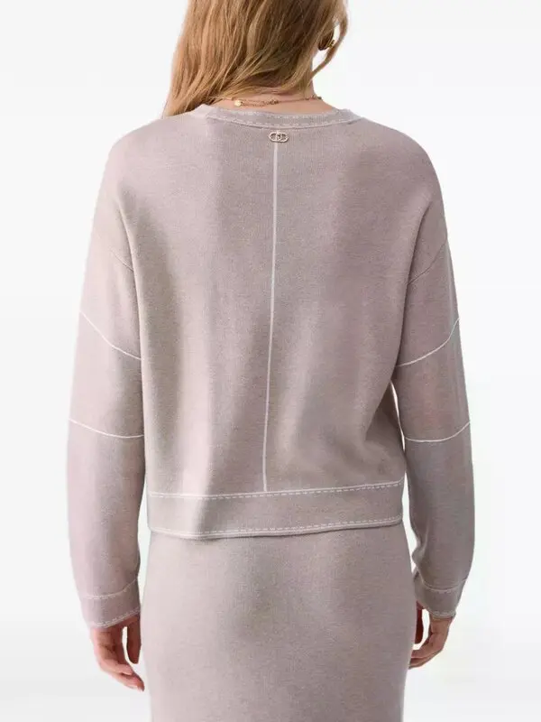 Liu Jo Sweater With Stitching