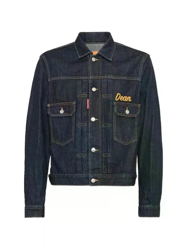 Dsquared2 Rebel Denim Jacket - Blue
