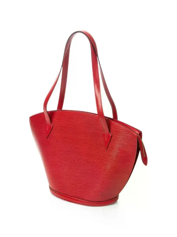 LOUIS VUITTON St-jacques Epi Shoulder Bag - Red