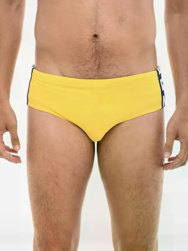 Dsquared2 Side Stripe Swim Briefs - Yellow
