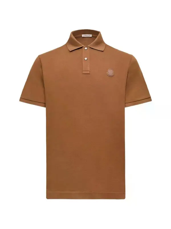 Moncler Logo-patch Short-sleeve Polo Shirt