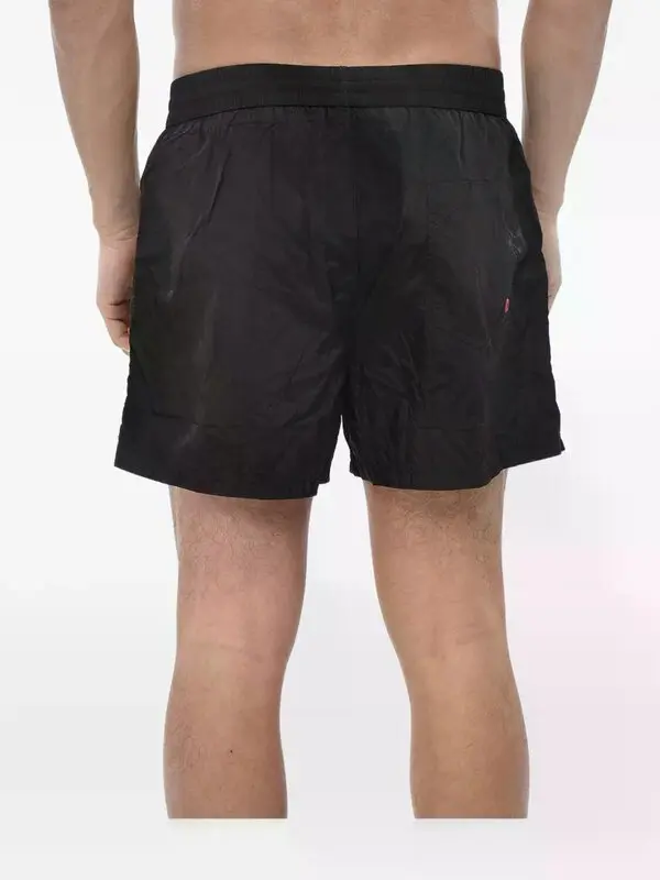 DIESEL® Bmbx-nico Logo-patch Swim Shorts - Black
