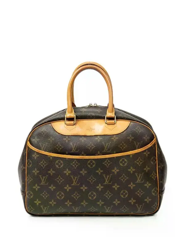 LOUIS VUITTON Deauville Monogram-pattern Tote Bag - Brown
