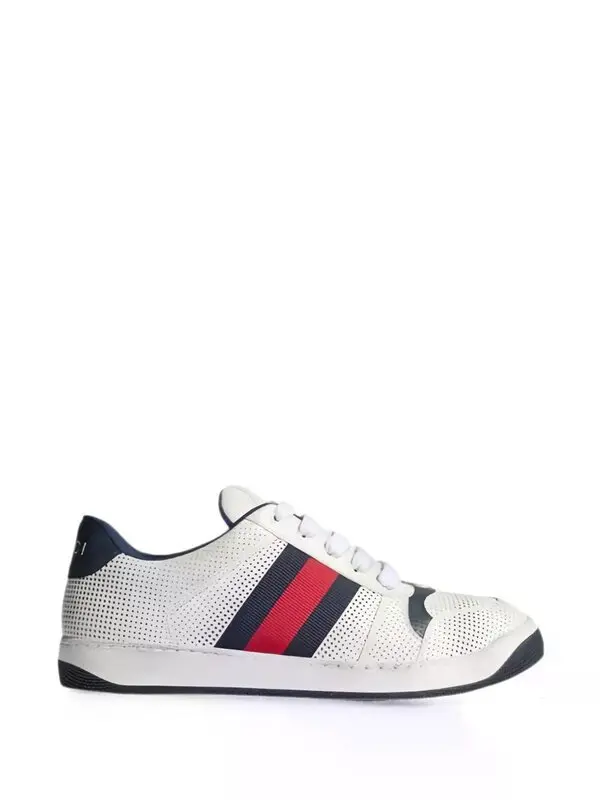 Gucci Screener Sneakers - White