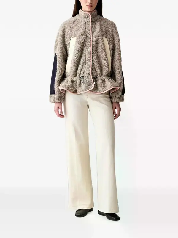 Stine Goya Dropped-shoulder Gathered Jacket