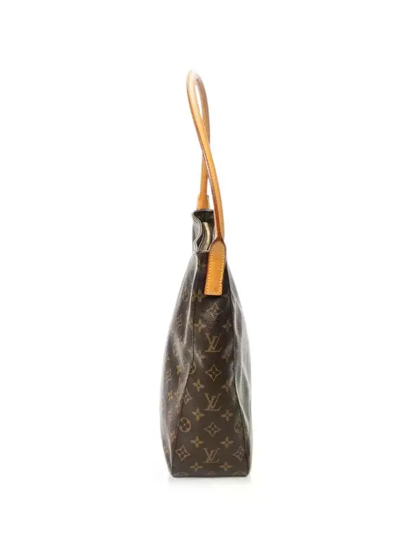 LOUIS VUITTON Gm Looping Monogram Canvas Tote Bag - Brown
