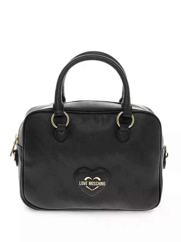 Moschino Logo-plaque Cross Body Bag - Black