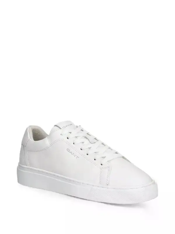 Gant Leather Logo Print Sneakers