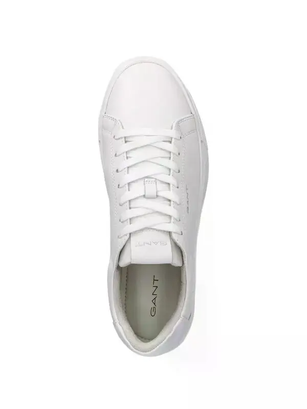 Gant Leather Logo Print Sneakers