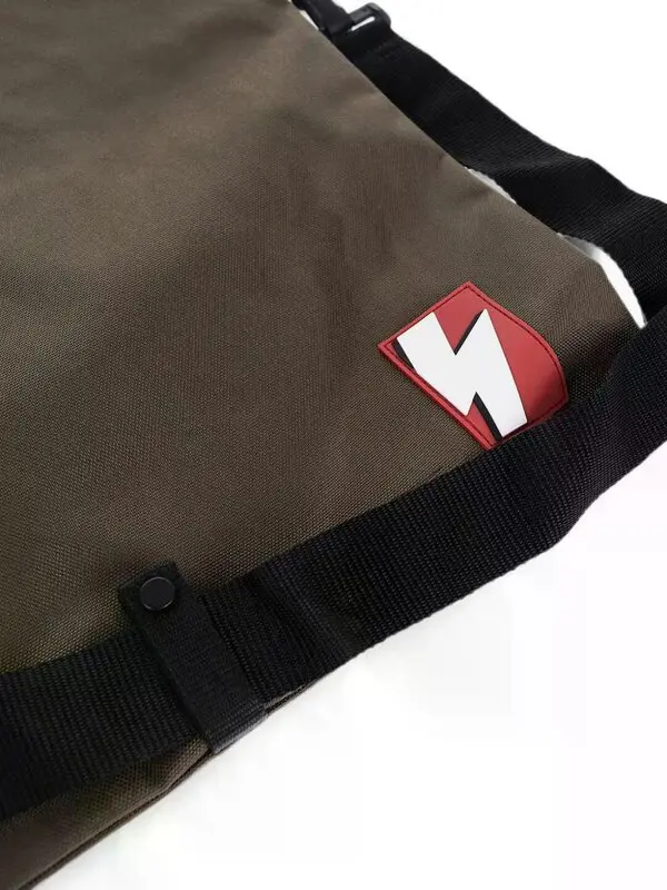 Neil Barrett Thunderbolt-patch Adjustable-strap Shoulder Bag
