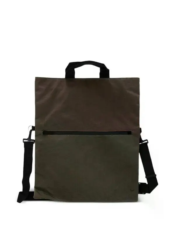 Neil Barrett Thunderbolt Patch Shoulder Bag - Brown