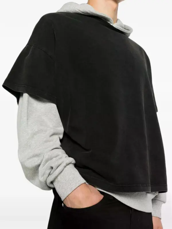 FOUND Layered Design Hoodie