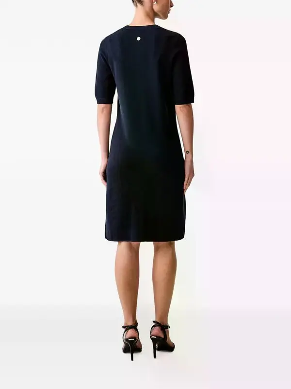 JOOP! Short-sleeve Midi Dress With Button Detail
