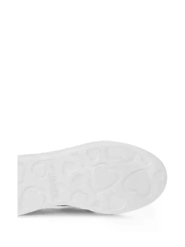 Moschino Ombré Logo Embroidered Sneakers
