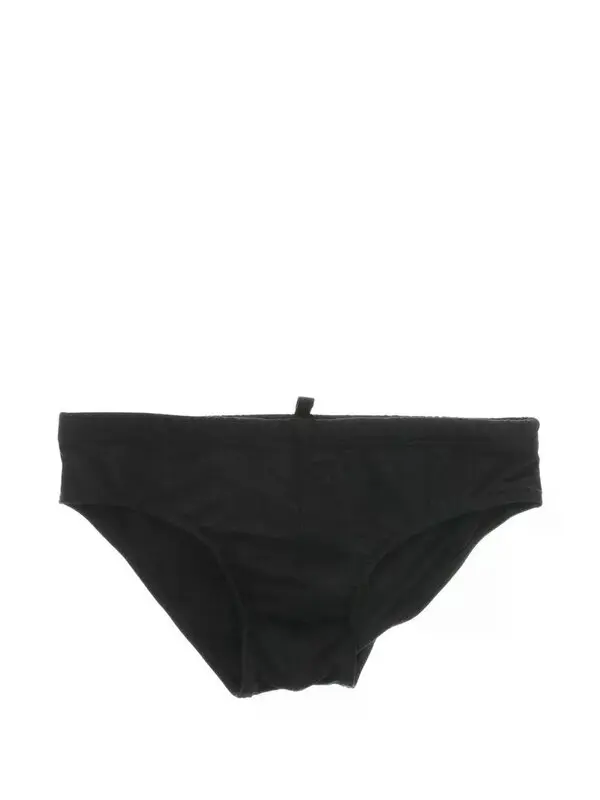 Dsquared2 Logo-print Swim Briefs - Black